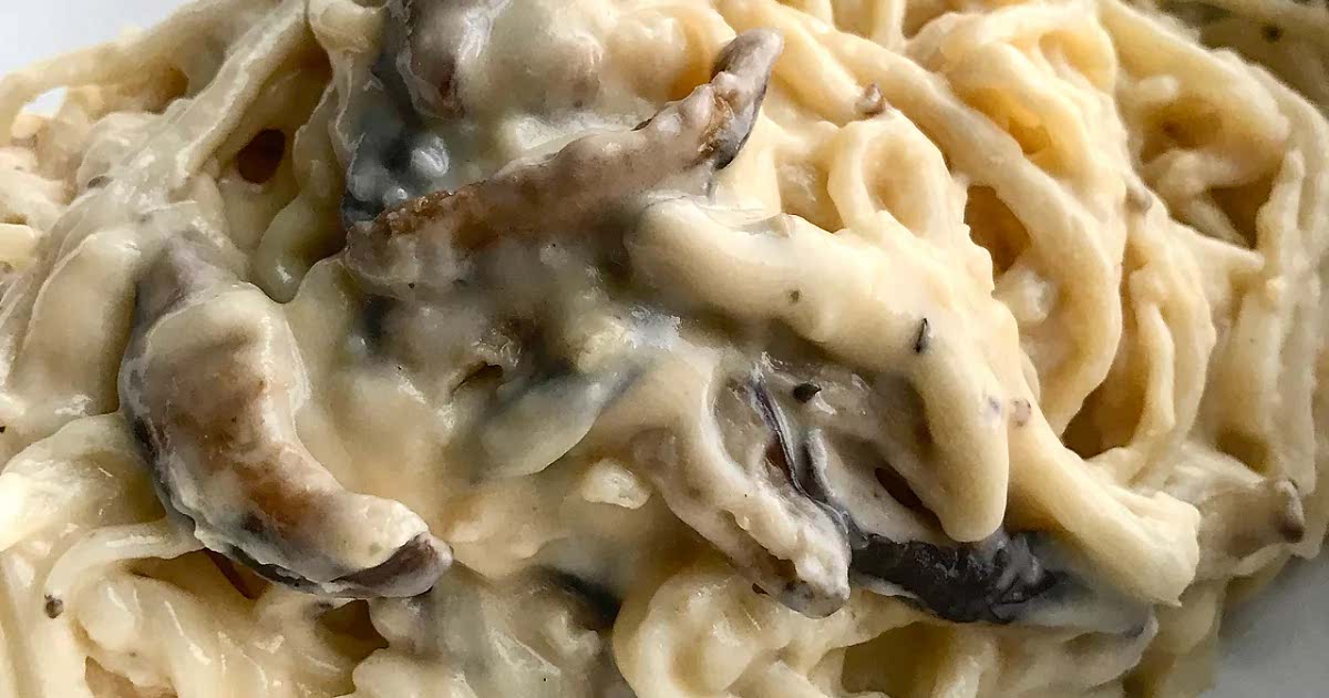 Udon Noodle Truffle Mac & Cheese w/ Shiitake Mushrooms Recipe - Samsung ...