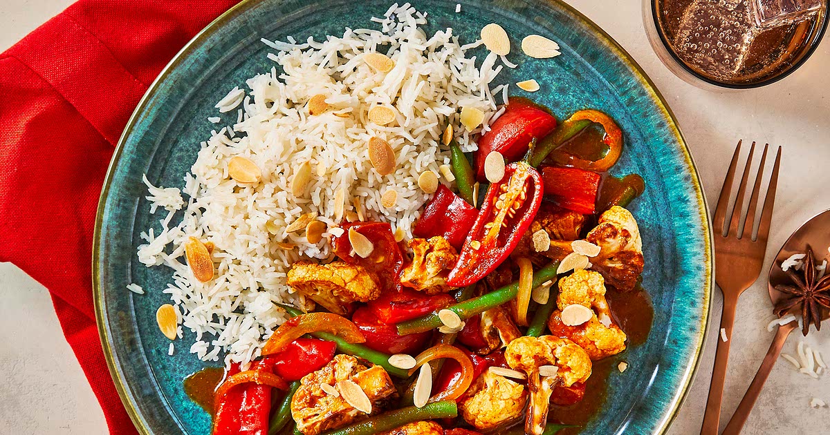 Vegetable Balti With Rice Recipe - Samsung Food