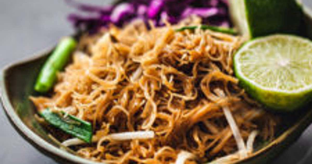 Pad Mee. Vermicelli Thai Rice Noodles Recipe - Samsung Food