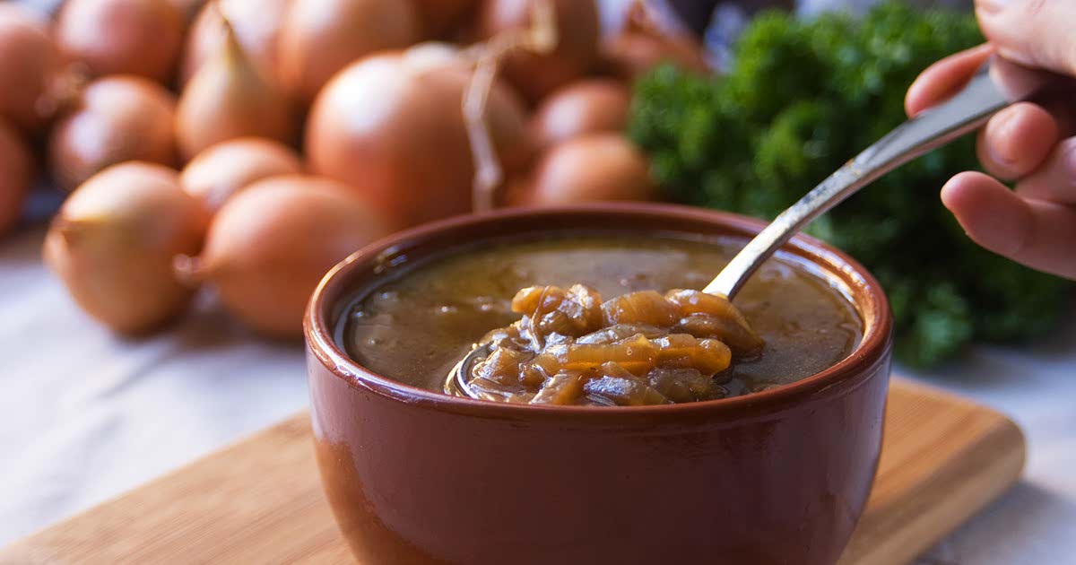 Savory French Onion Soup - F-Factor Recipe - Samsung Food