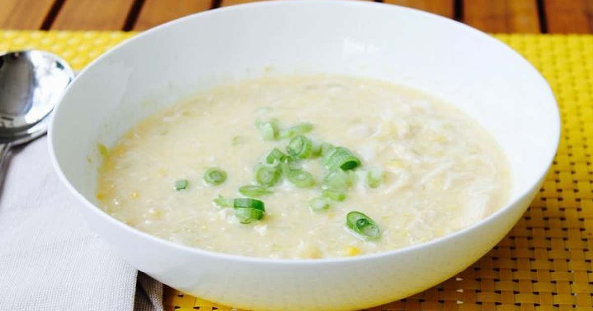 Chinese chicken and sweet corn soup recipe Recipe - Samsung Food