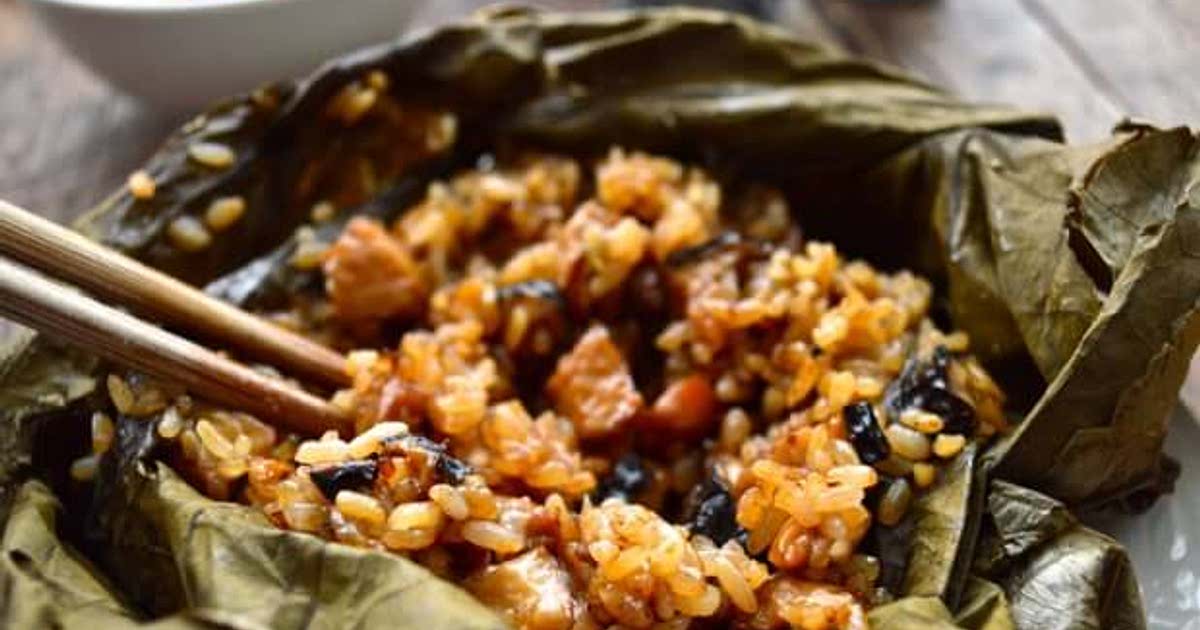 Dim Sum Sticky Rice Lotus Leaf Wraps (Lo Mai Gai) Recipe — Samsung Food