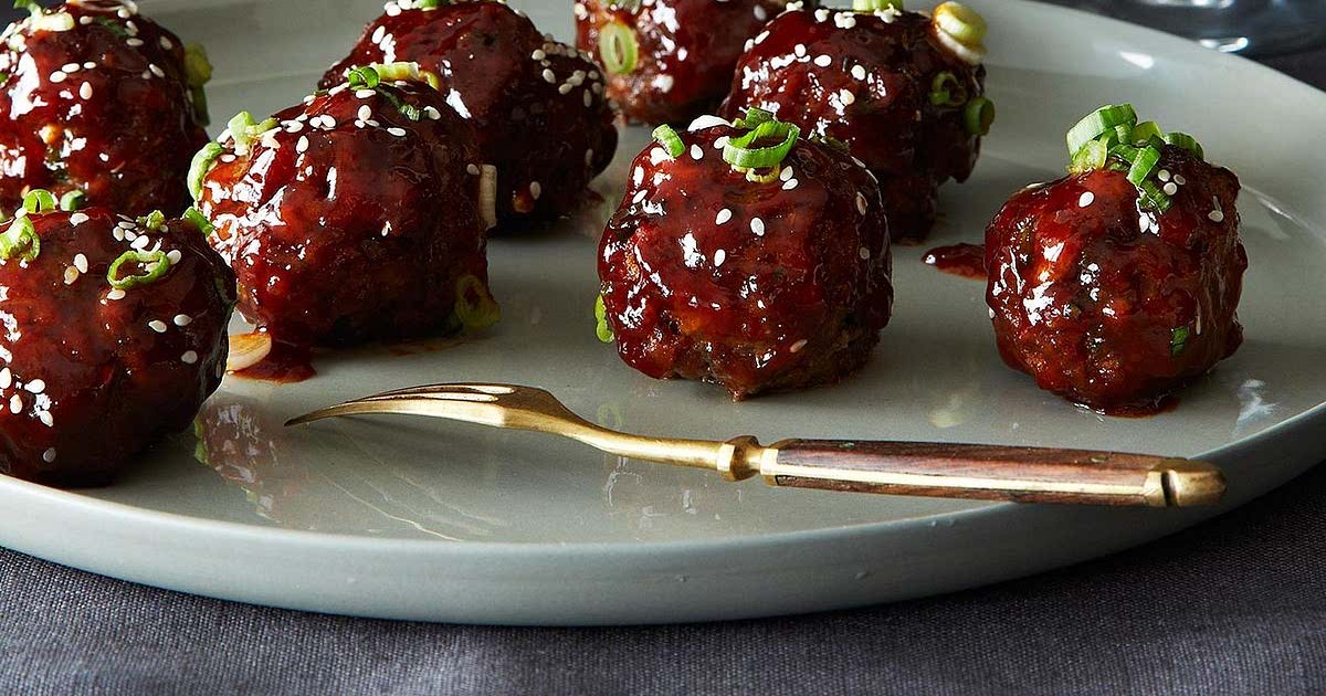 Spicy Korean-Style Gochujang Meatballs Recipe - Samsung Food
