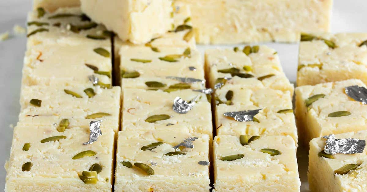 Perfect Plain White Burfi Recipe - Samsung Food