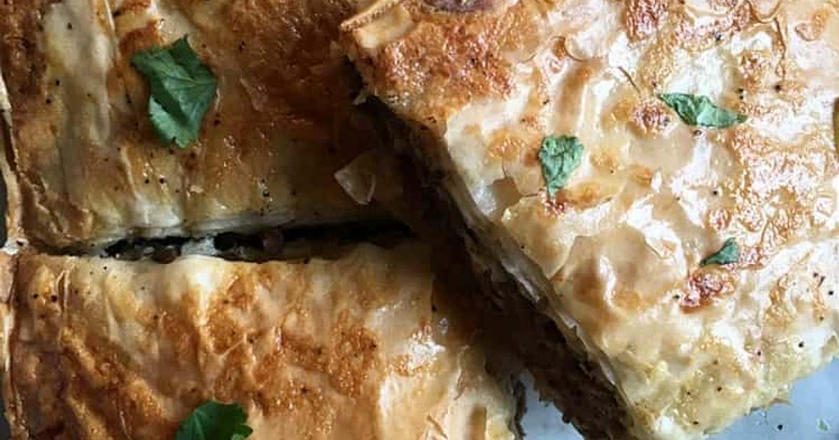 Phyllo Meat Pies (Egyptian Goulash) - Fufu's Kitchen Recipe - Samsung Food