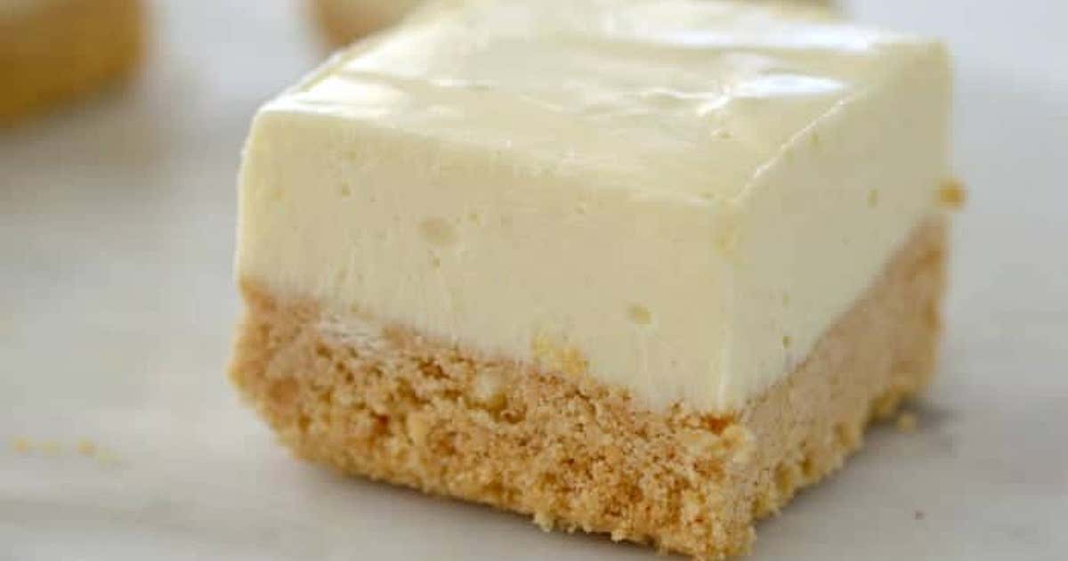 No Bake Lemon Cheesecake Slice Recipe — Samsung Food