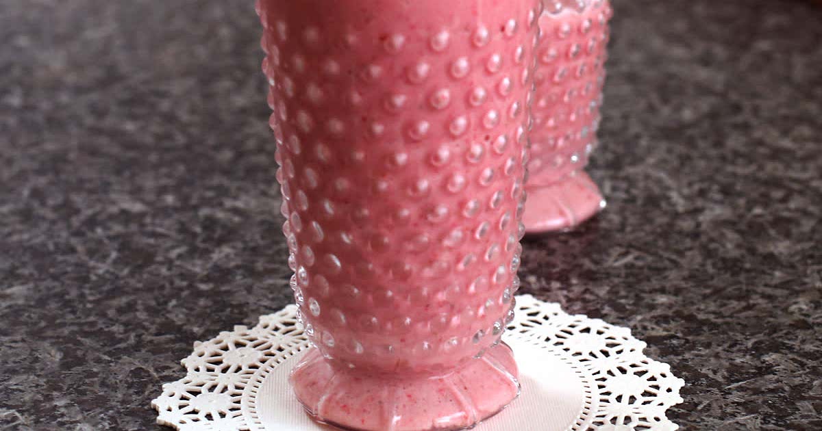 Vodka strawberry Milkshake Recipe — Samsung Food