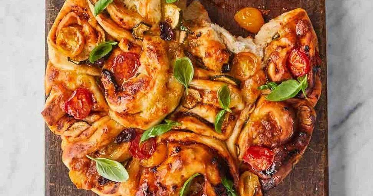 Pizza twister bread Recipe - Samsung Food