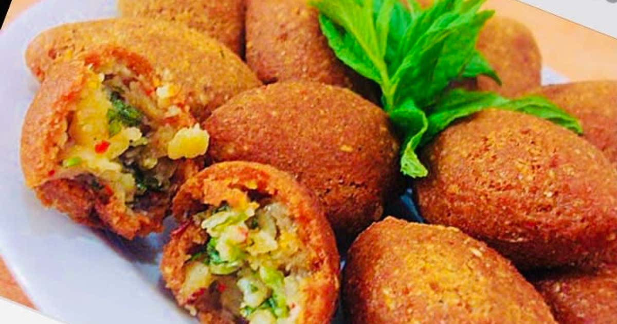 Vegan Kibbeh Stuffed with Green Vegetables Recipe | Samsung Food App