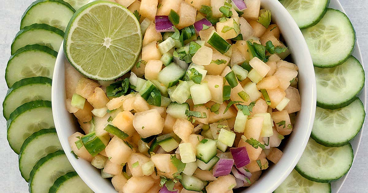 Melon Cucumber Salsa Recipe — Samsung Food