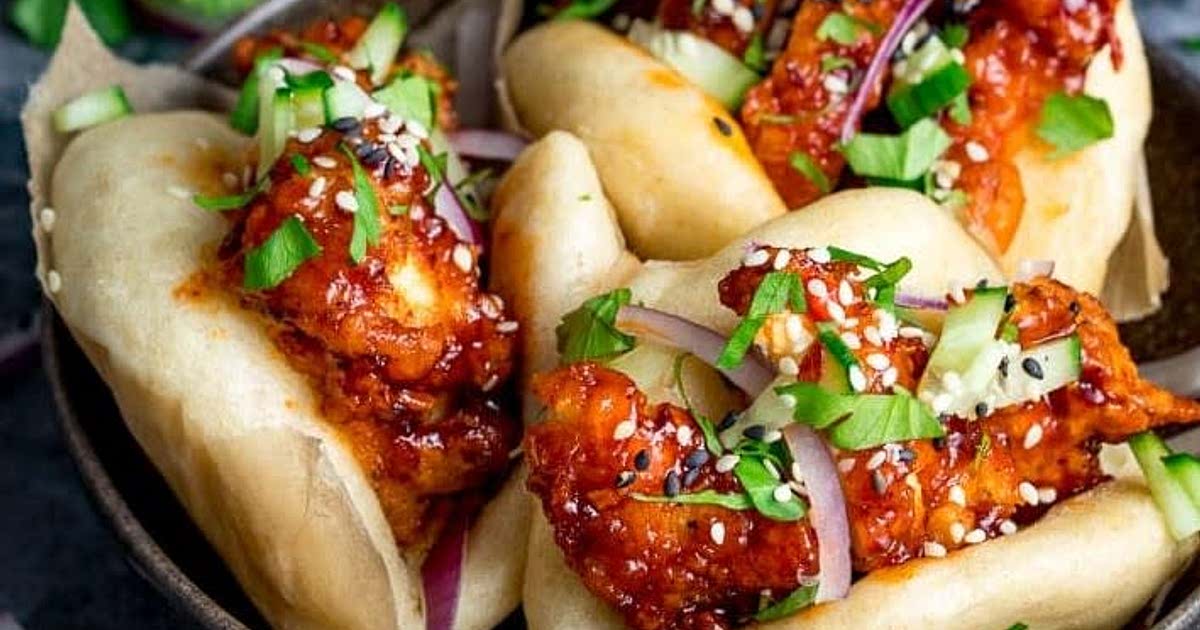 Korean Chicken Bao Recipe — Samsung Food