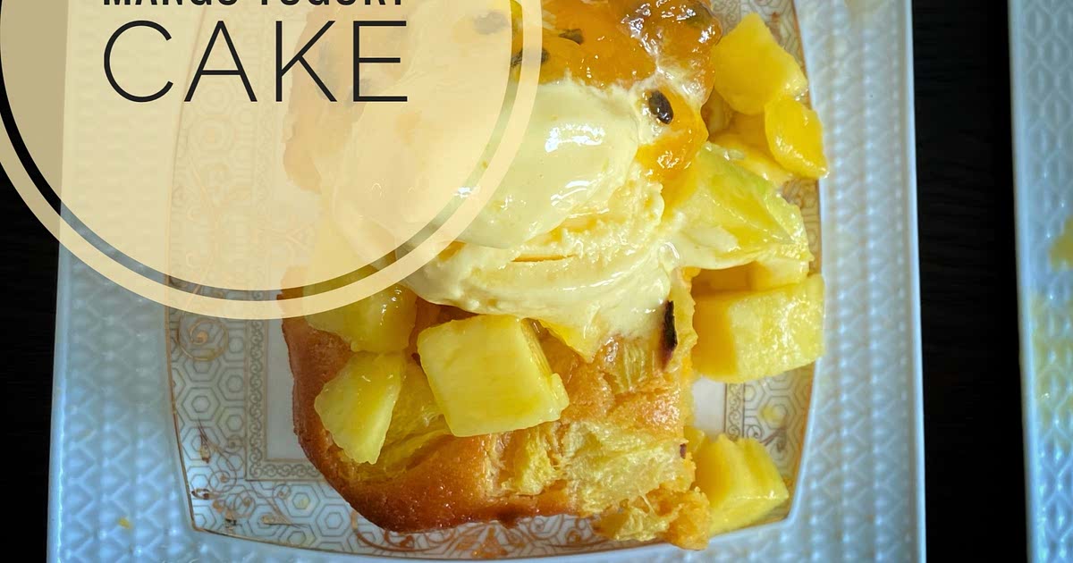 Mango yogurt cake 🥭 Recipe - Samsung Food