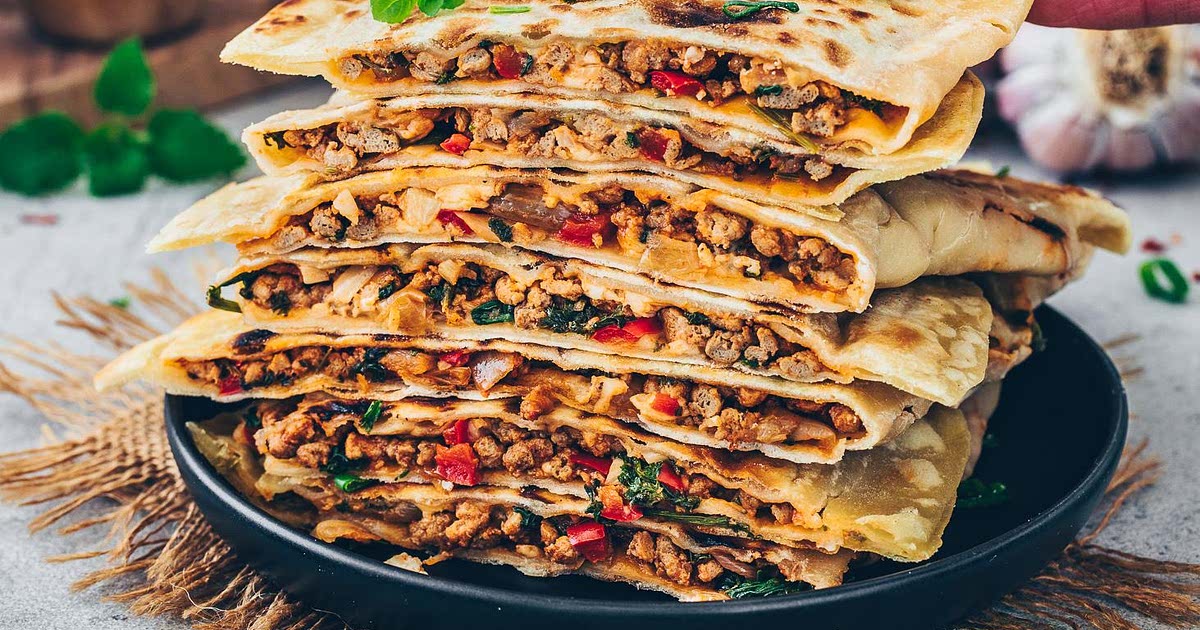 Vegan Gozleme (Turkish Stuffed Flatbread) Recipe - Samsung Food