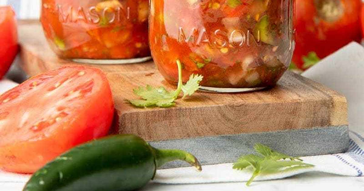 Zesty Salsa Recipe for Canning - Samsung Food