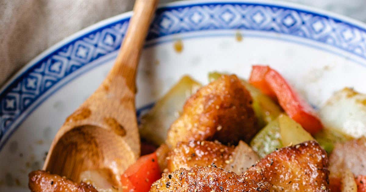 Black pepper chicken recipe Recipe — Samsung Food