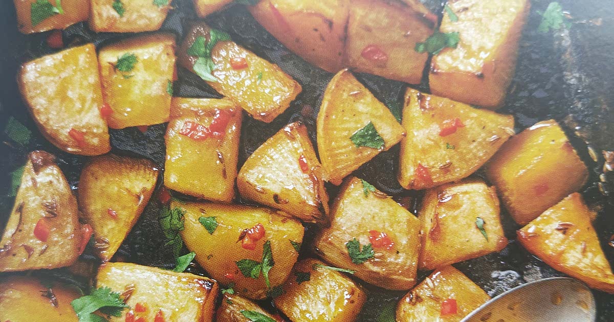 Honey-roasted swede with chilli Recipe - Samsung Food