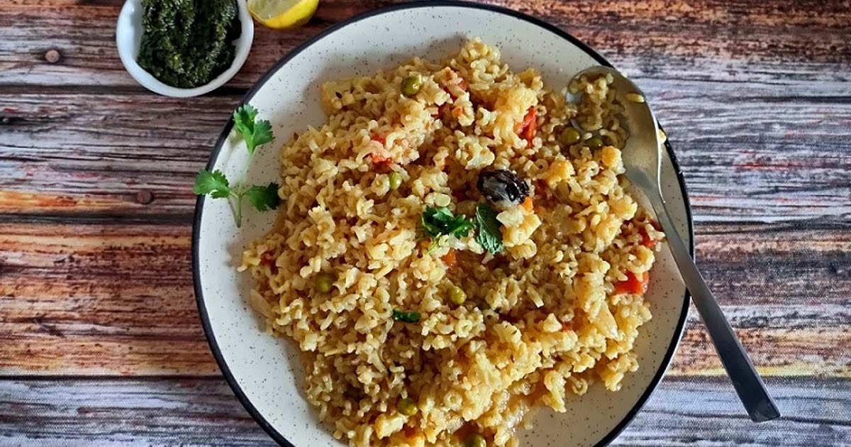 Healthy Veg Brown Rice Pulao Recipe - Samsung Food