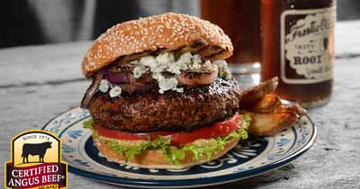 Black and Blue Burger Recipe — Samsung Food