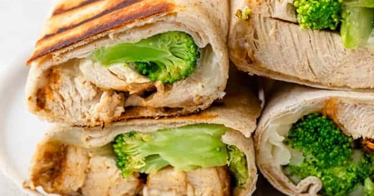 Grilled Chicken Broccoli Wraps Recipe - Samsung Food