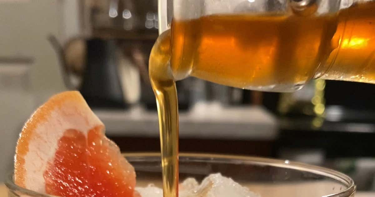 Ginger Cascara Simple Syrup Recipe - Samsung Food