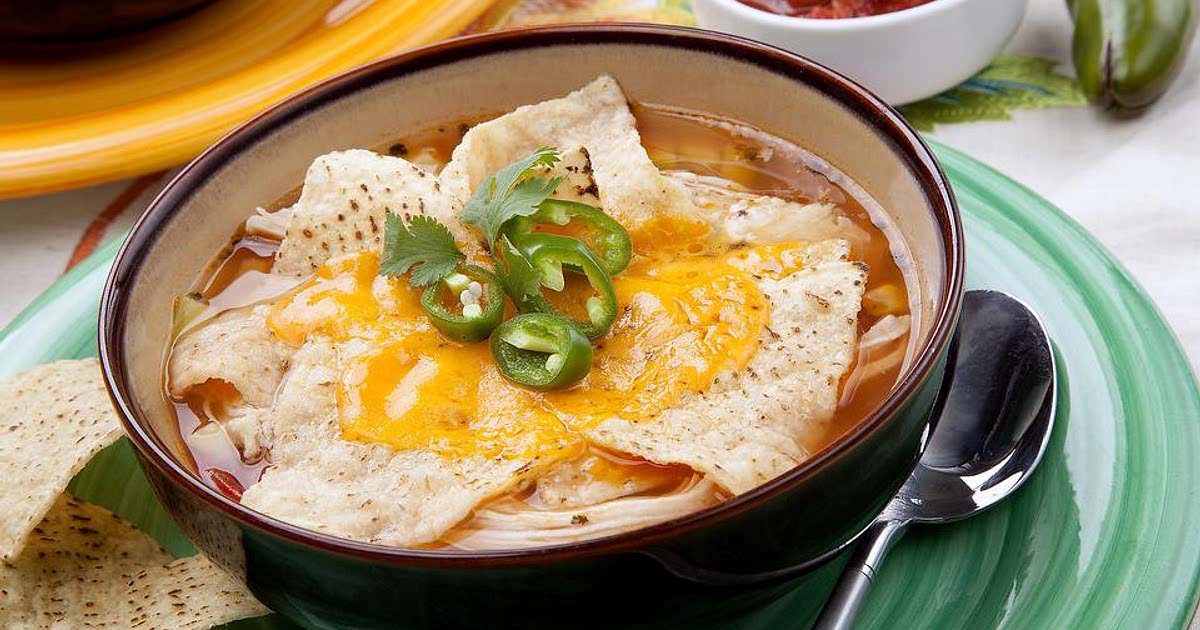 Easy Chicken Nacho Soup Recipe | Samsung Food App