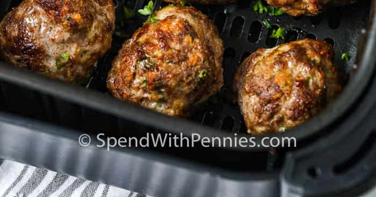 Juicy Air Fryer Meatballs Recipe | Samsung Food App