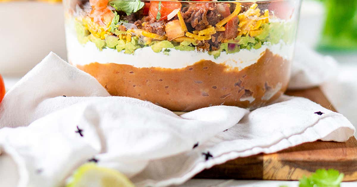 Beyond Beef 7 Layer Dip - Beyond Meat Recipe — Samsung Food