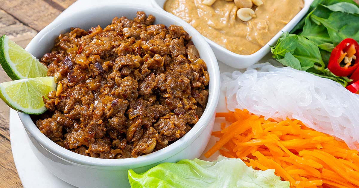 Beyond Beef Lettuce Wraps - Beyond Meat Recipe — Samsung Food