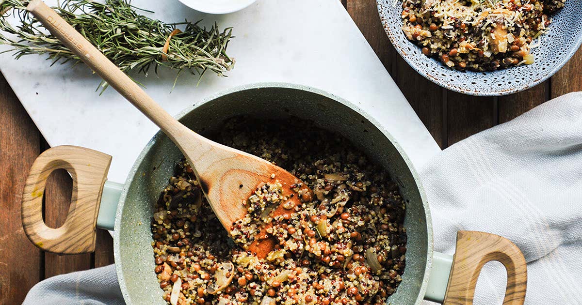 Mushroom Quinotto Recipe - Samsung Food