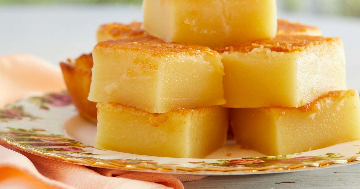 Hawaiin Butter Mochi Recipe - Samsung Food