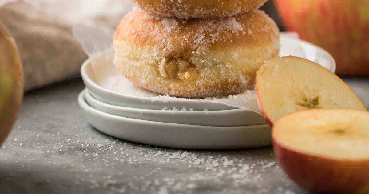 Better than Krispy Kreme Apple Filled Donuts Recipe | Samsung Food App