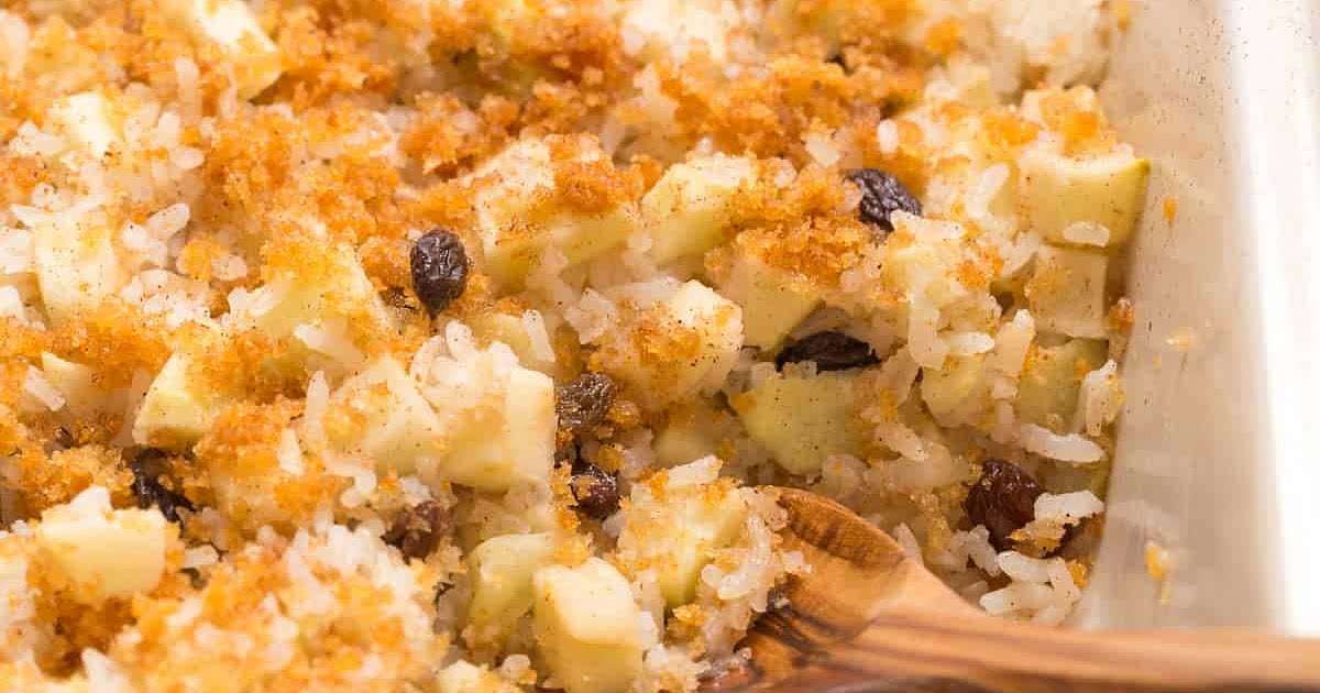 Apple Rice Pudding Recipe - Samsung Food