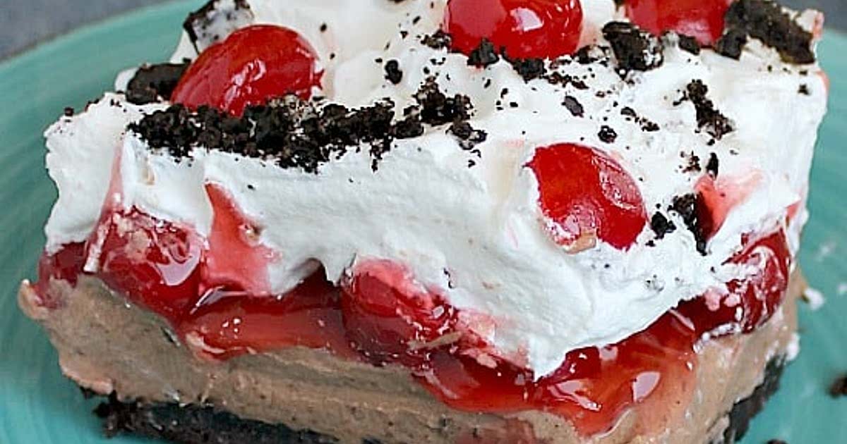 No Bake Chocolate Cherry Dessert Recipe - Samsung Food