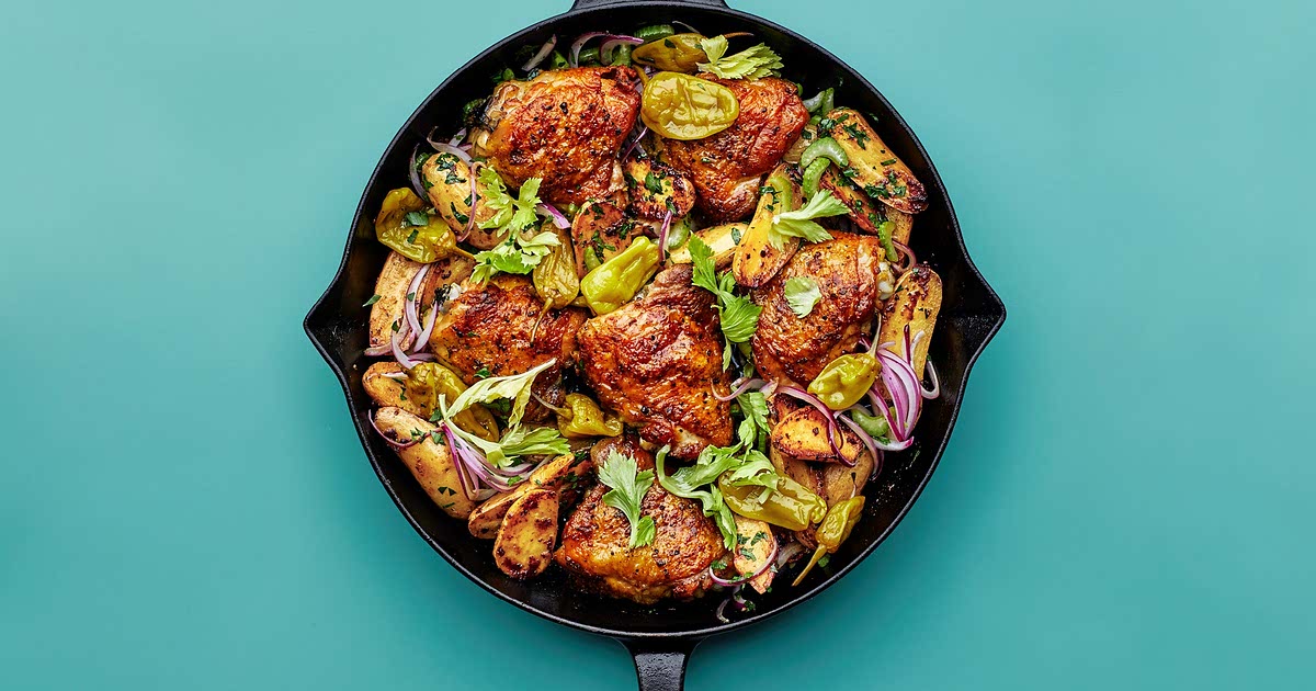Peperoncini Chicken Recipe | Samsung Food App