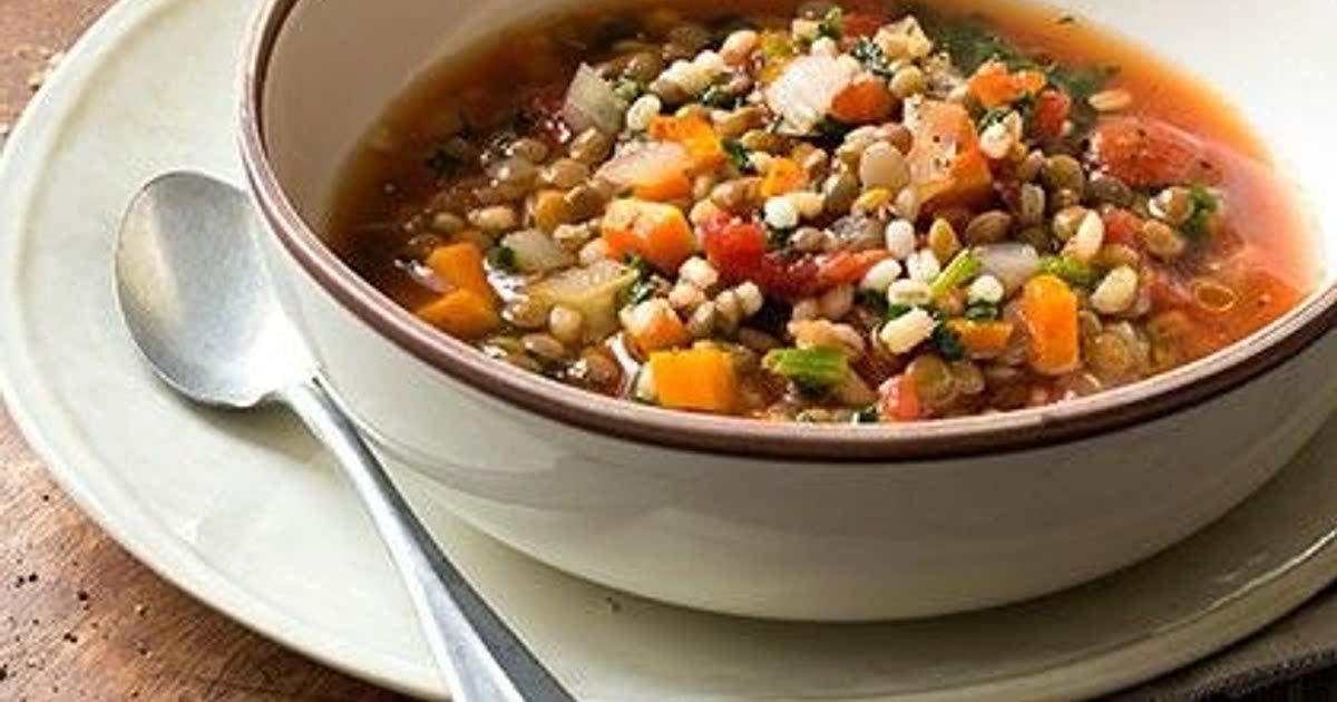 Barley and Lentil Soup Recipe - Samsung Food