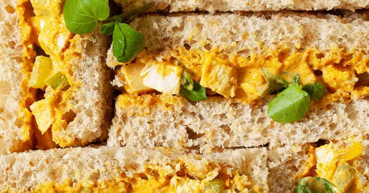Coronation Chicken Sandwich Recipe — Samsung Food
