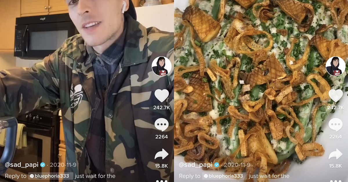 Sad Papi's Not Grandma's Green Bean Casserole Recipe - Samsung Food