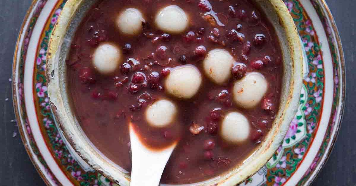 Sweet Red Bean Soup Tang Yuan (Hong Dou Tang) Recipe — Samsung Food