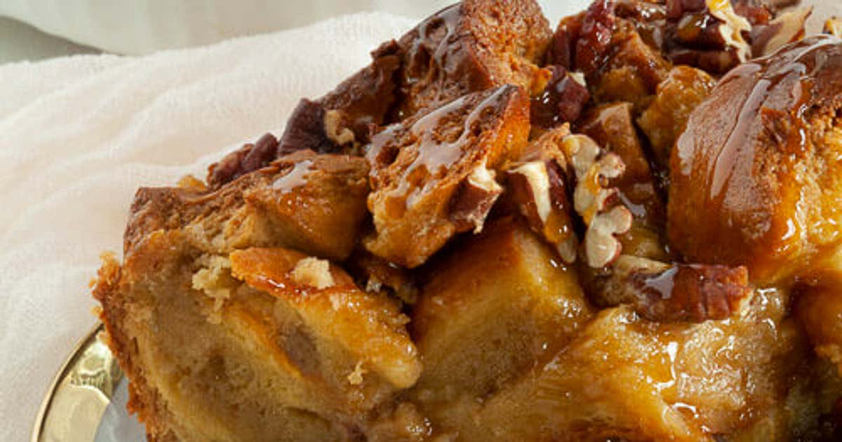 Pecan Pie Bread Pudding Recipe — Samsung Food