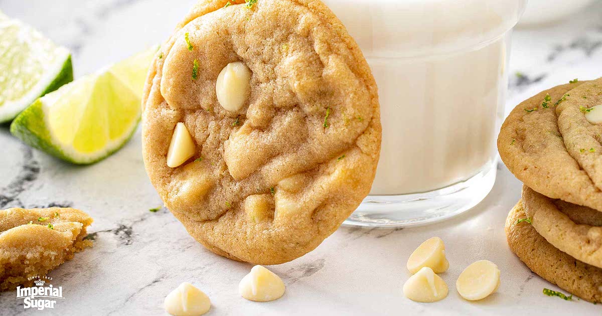 Key Lime White Chocolate Chip Cookies Recipe - Samsung Food
