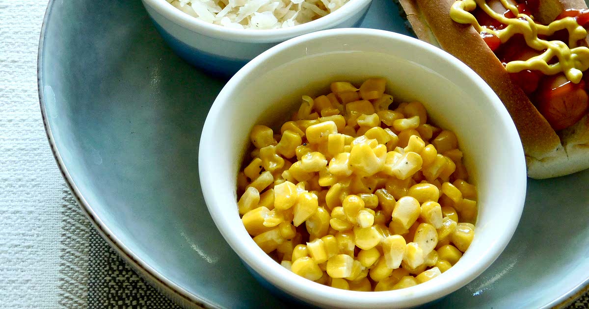 Creamy Buttered Corn Recipe — Samsung Food