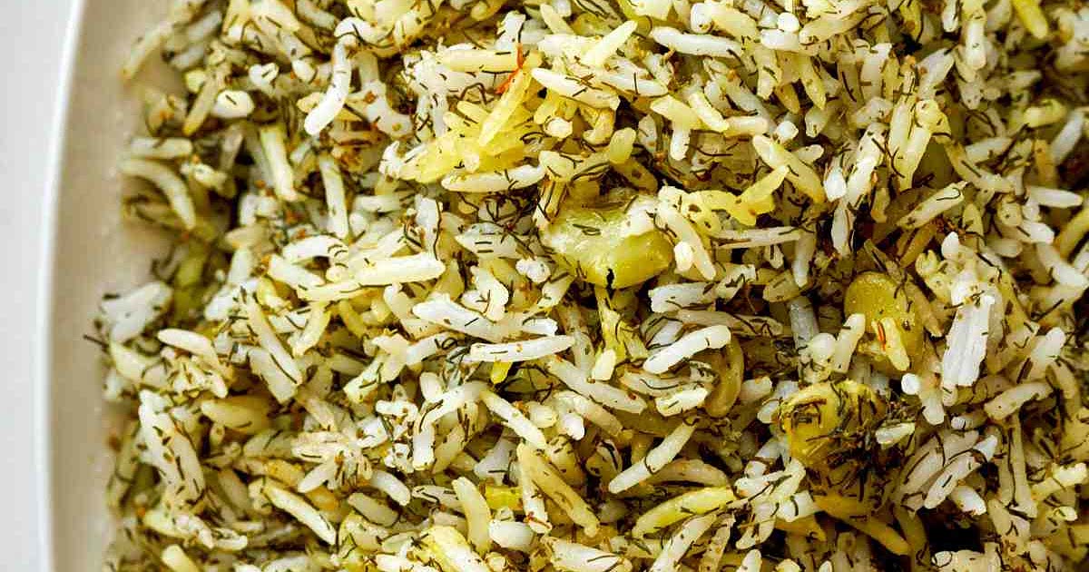 Baghali Polo - Persian Dill Rice Recipe | Samsung Food App