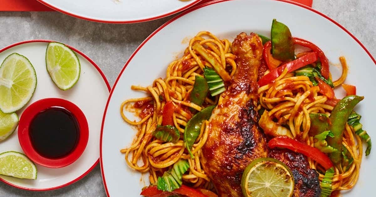 Sticky Chilli Chicken with Noodles | Slimming & Weight Watchers ...