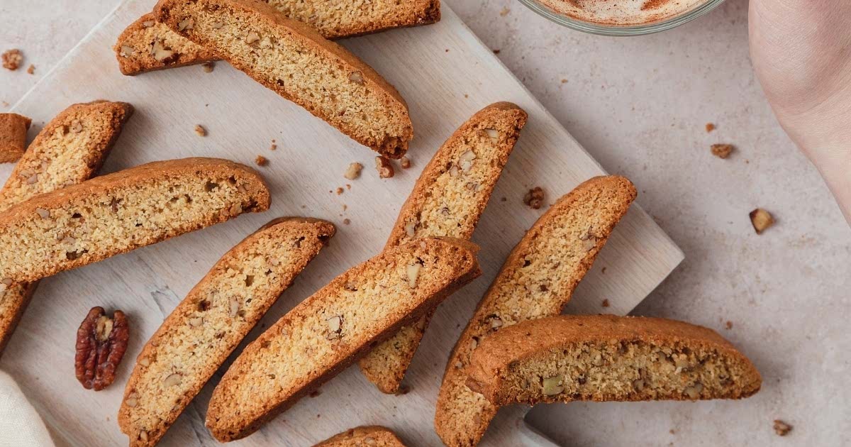 Brown Butter Pecan Biscotti Recipe - Samsung Food