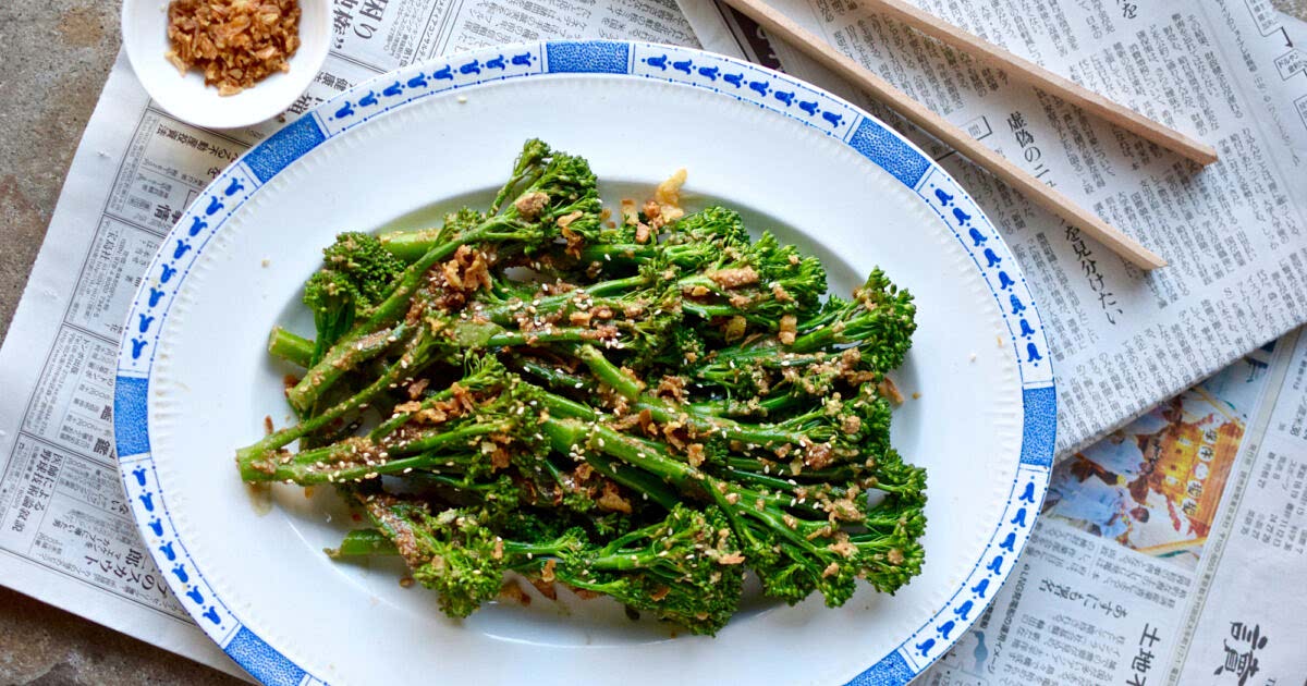 Japanese Broccoli in Toasted Sesame Sauce Recipe — Samsung Food
