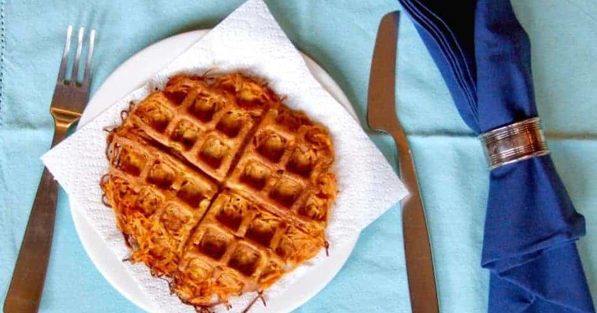 Sweet potato latke waffles Recipe - Samsung Food