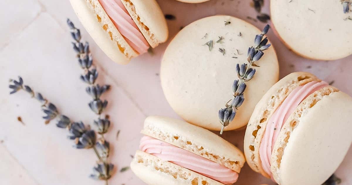 Blackberry Lavender Macarons Recipe - Samsung Food