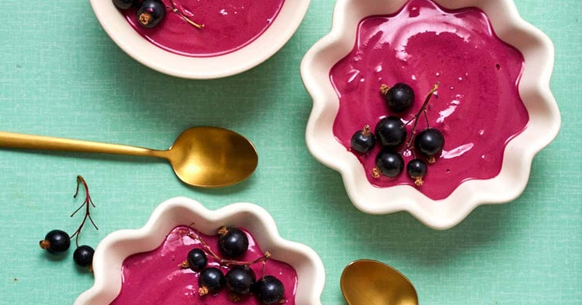 Blackcurrant Mousse | Slimming & Weight Watchers Friendly Recipe ...