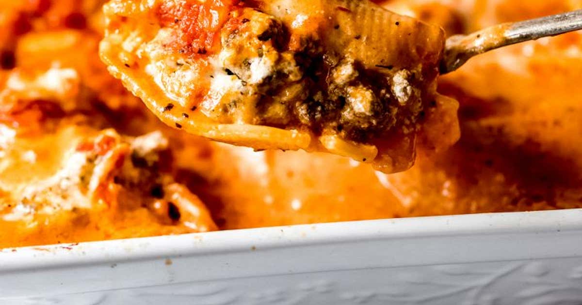 Venison Lasagna Stuffed Shells Recipe — Samsung Food