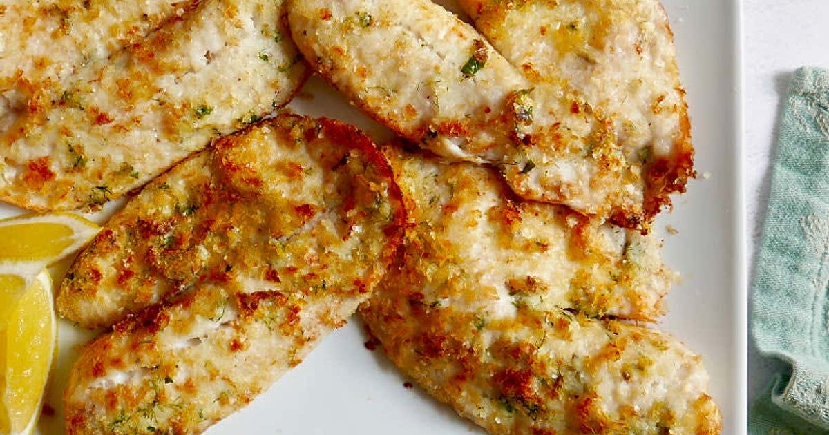 Air-Fryer Potato-Crusted Fish Fillets Recipe — Samsung Food